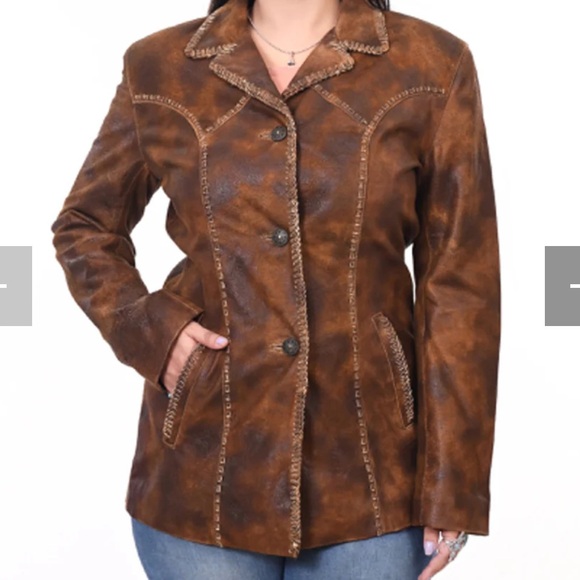 American Darling | Jackets & Coats | Vintage Leather Jacket | Poshmark
